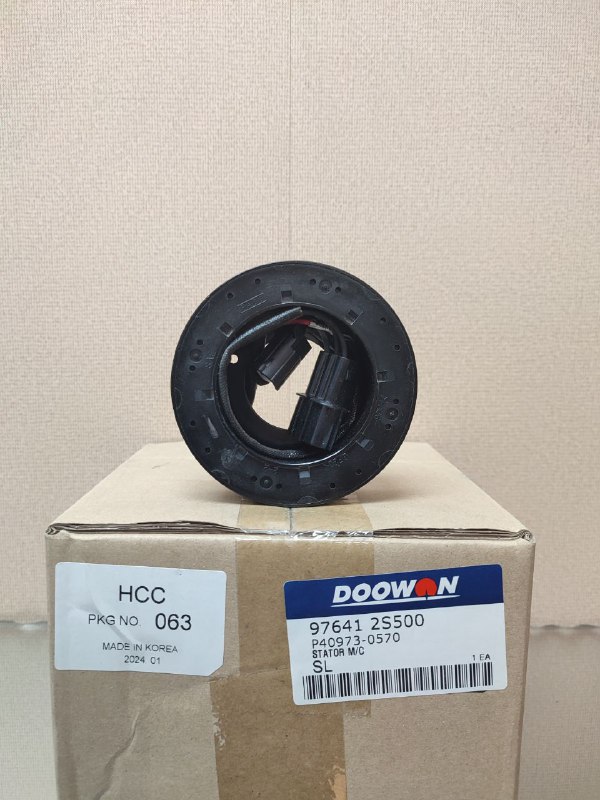 بوبین کمپرسور هیوندای توسان 2014 و کیا اسپورتیج 2015 برند DOOWON کره با ...